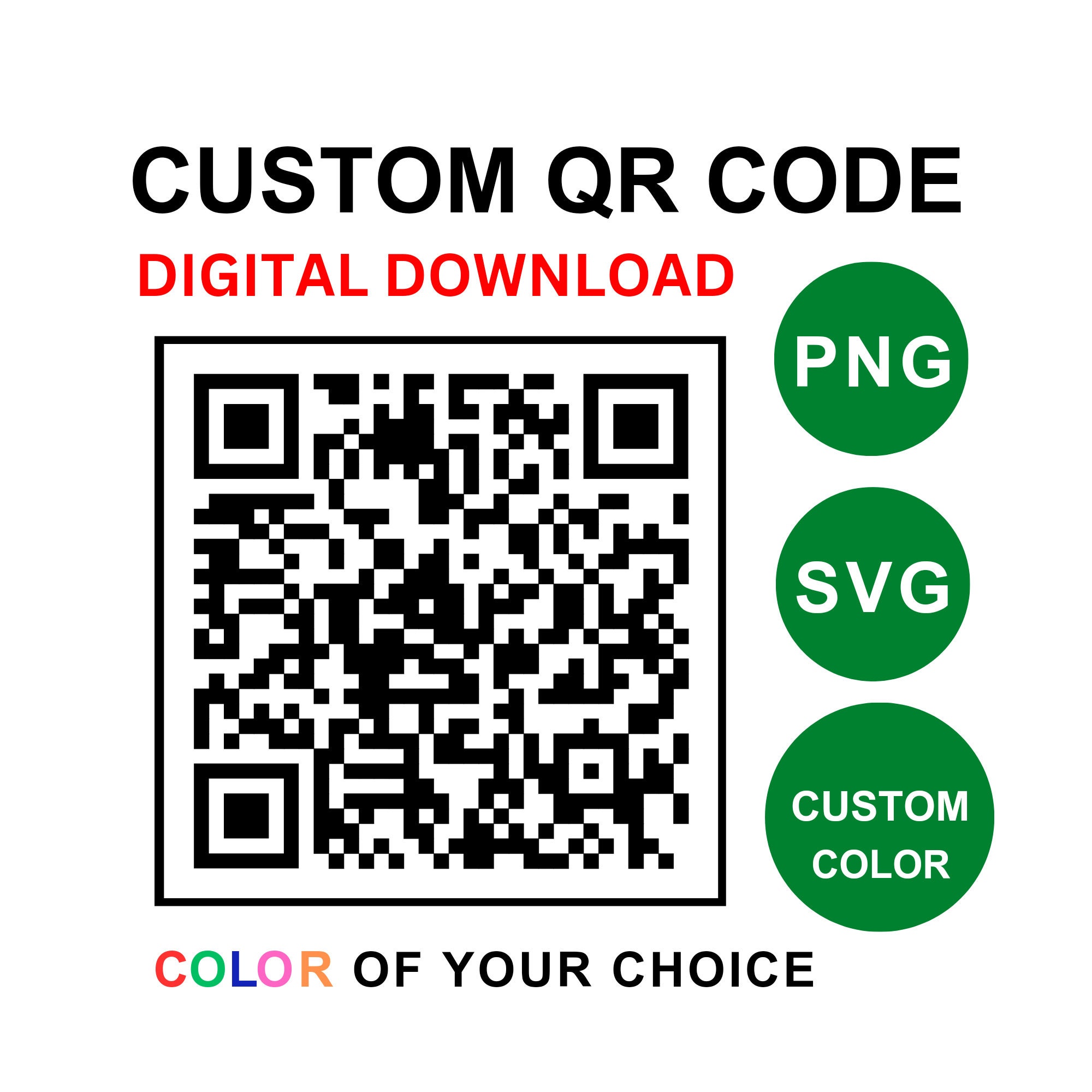 Design Custom QR Code, Website Link Qr Code, Custom Text Qr Code, Scan to Pay QR Code , RSVP Qr ...