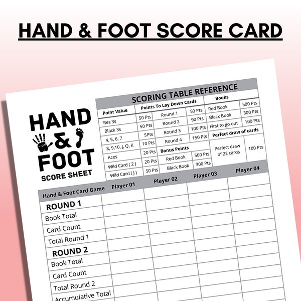 Samba Score Sheet Printable - Etsy