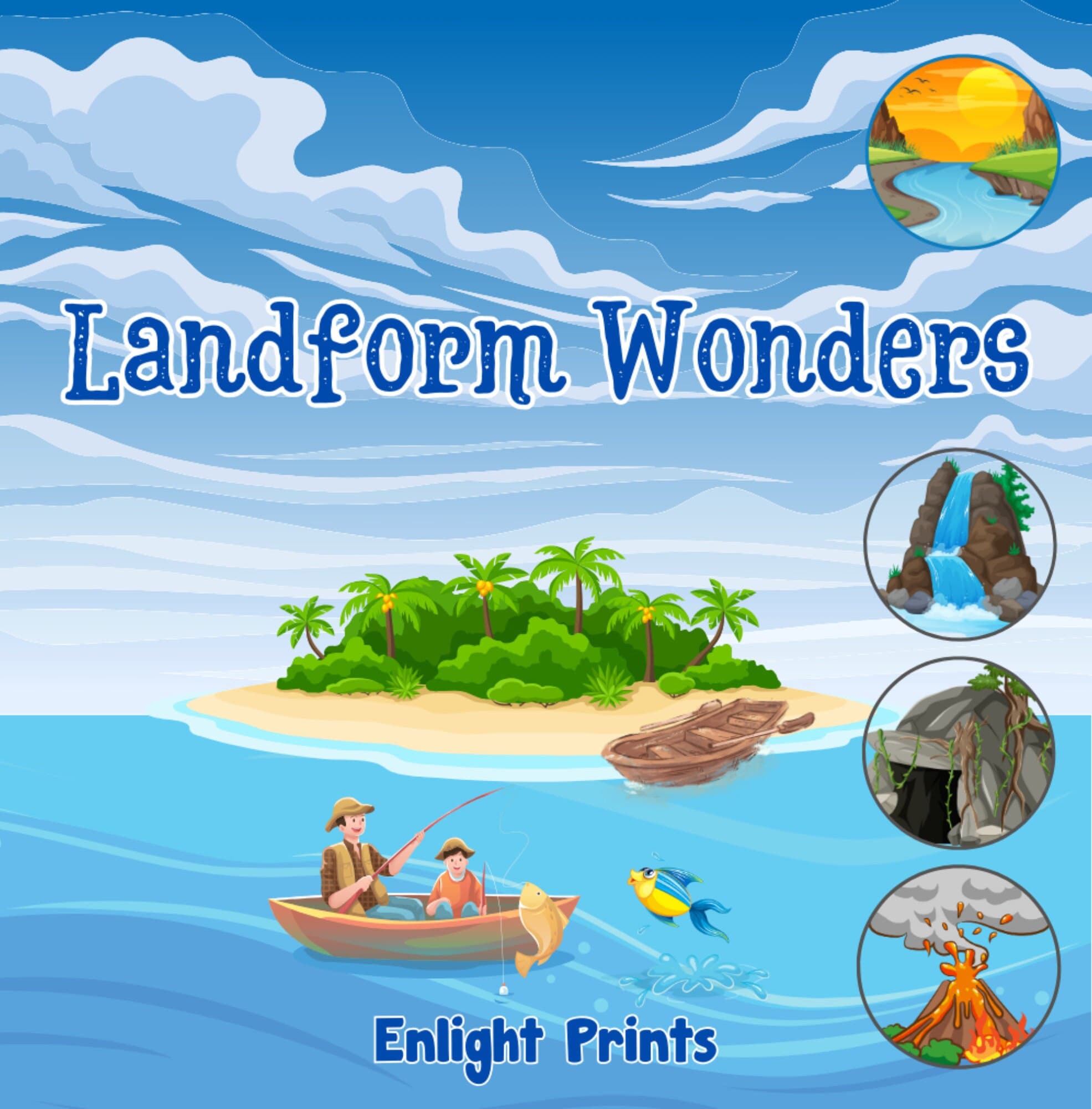 Landform Wonders | the First Geography Ebook for Children | Pdf ...