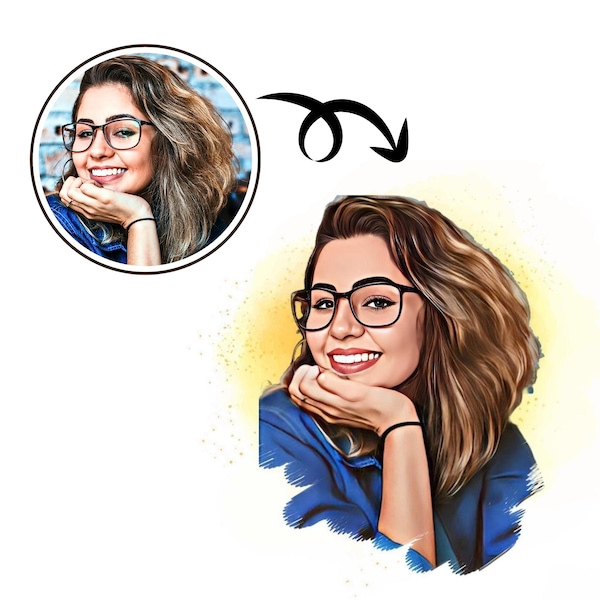 Cartoon Profile Pic - Etsy