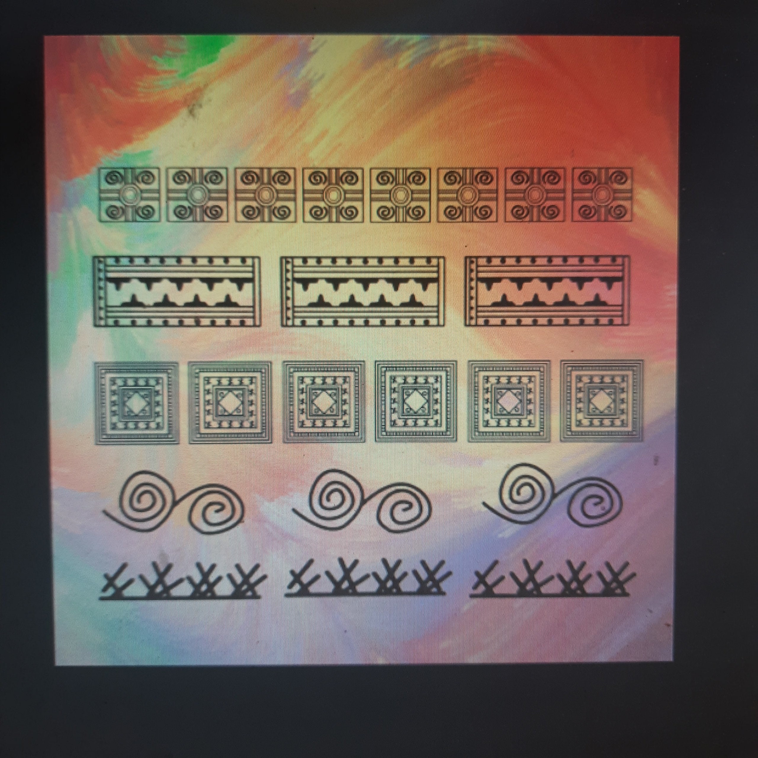 Hmong Digital Files Pack 15 Designs. PSD Digital File. - Etsy