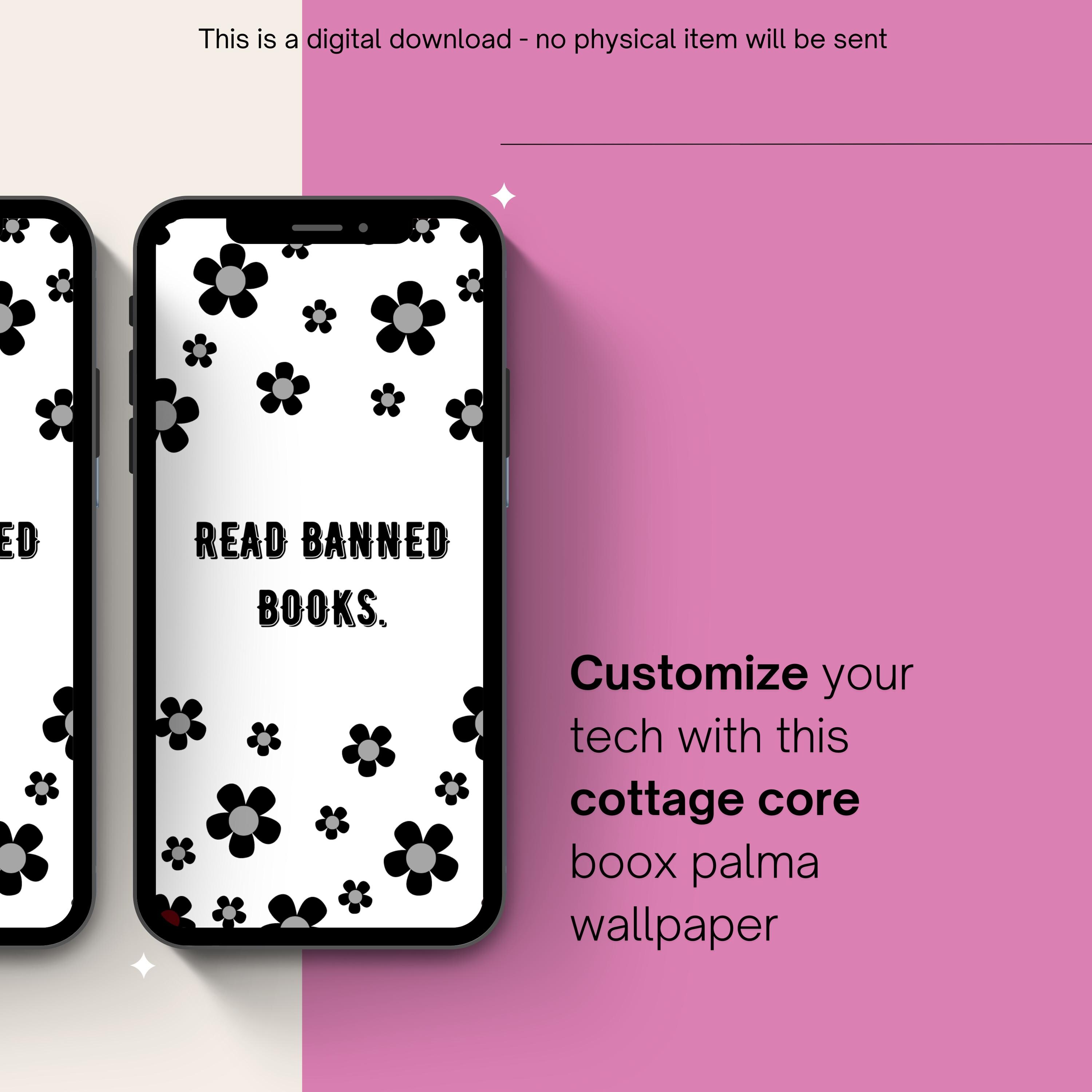 Read Banned Books Palma Wallpaper | E-reader Background | Retro Book ...