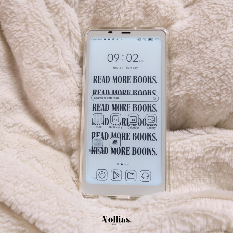 Read More Books Palma Wallpaper | E-reader Background | Book Aesthetic ...