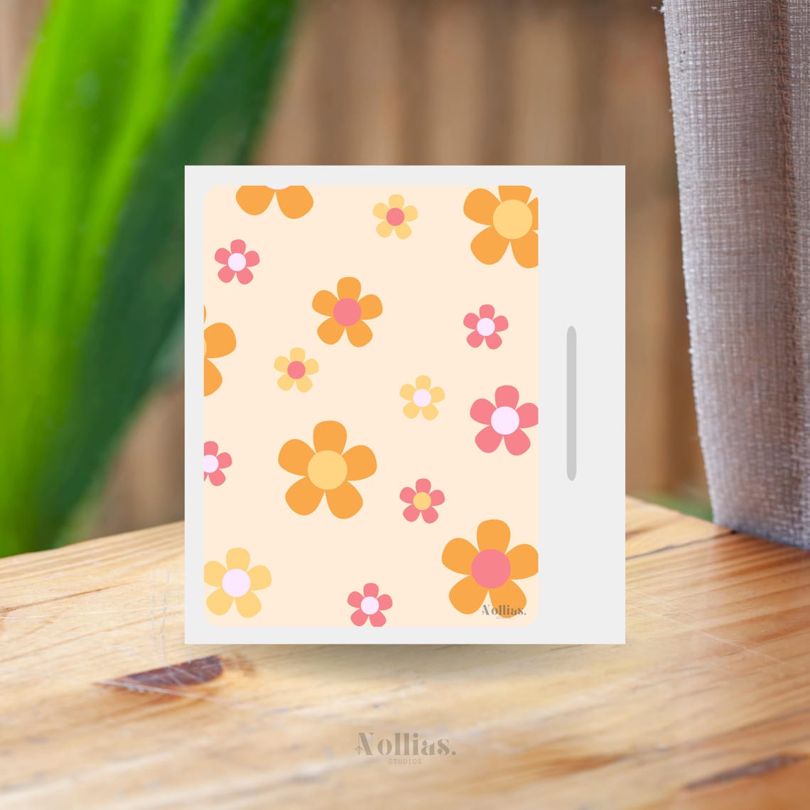 Summer Flowers Boox Color Go 7 Wallpaper | E-ink Lock Screen Background ...