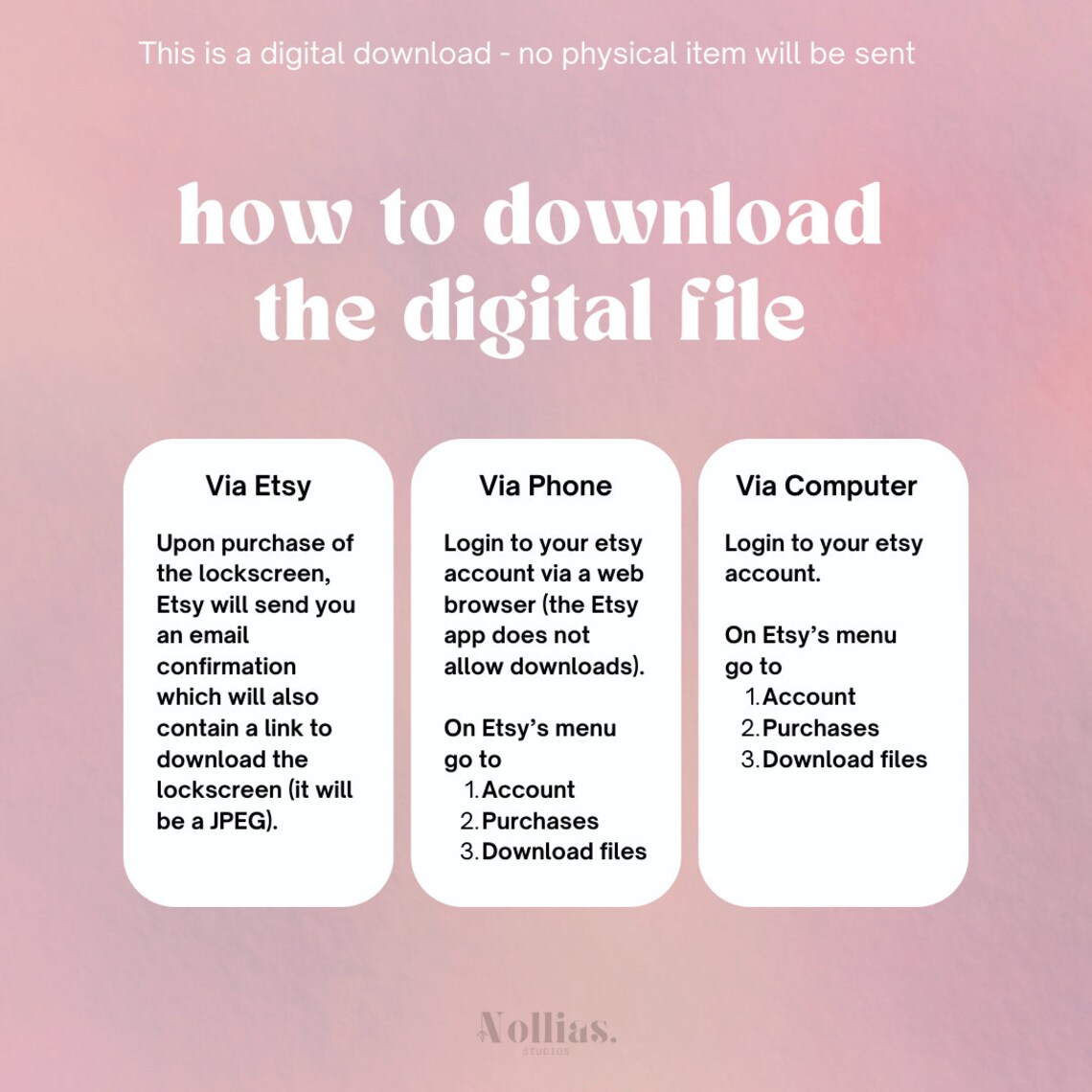 Boho Chic Peace Red Gradient Lock Screen Download INSTANT iPhone ...