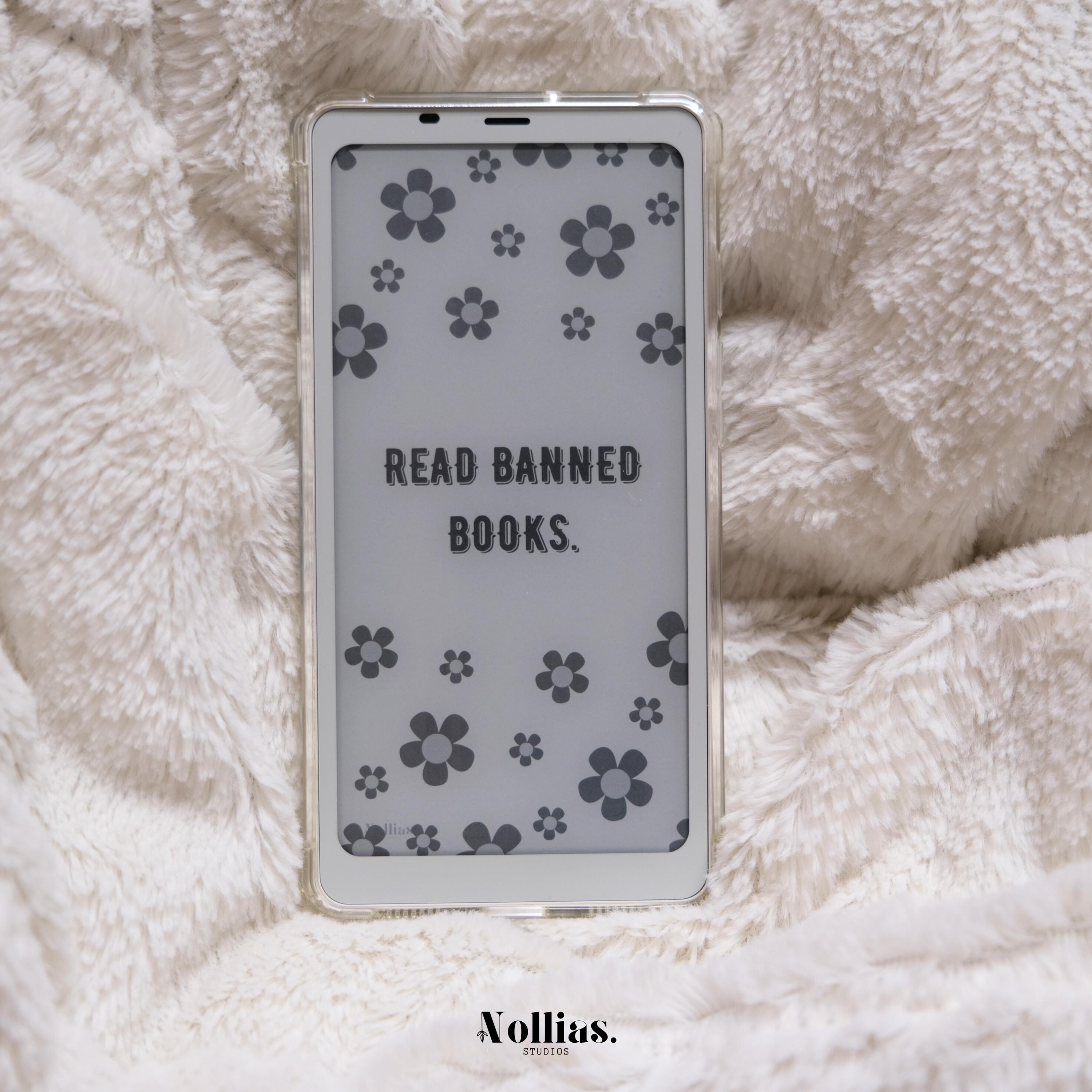 Read Banned Books Palma Wallpaper | E-reader Background | Retro Book ...