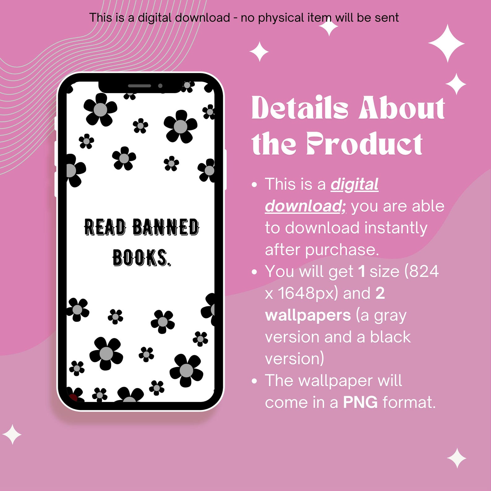 Read Banned Books Palma Wallpaper | E-reader Background | Retro Book ...