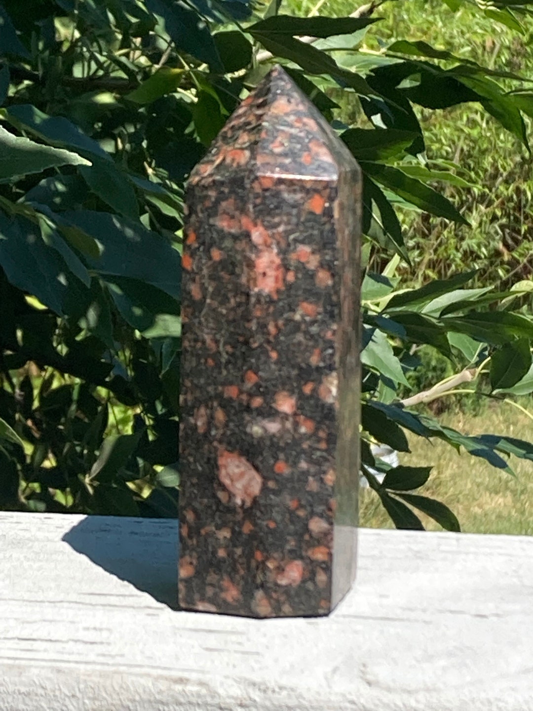 Red Snowflake Obsidian Obelisk-crystals/healing Crystals/metaphysical ...