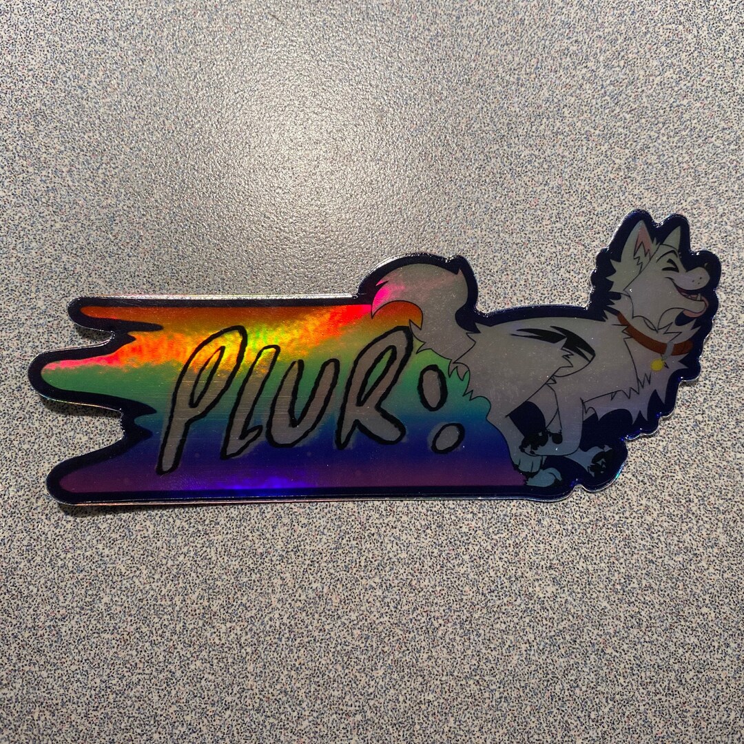 Scene Furry 2000s PLUR Sticker - Etsy