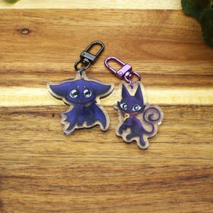 Ruby Gloom Characters - Acrylic Keychain / Charms - Etsy
