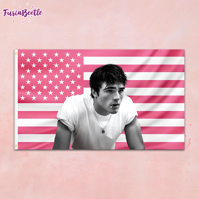 Pink Flag With Malachi Barton on It - Etsy