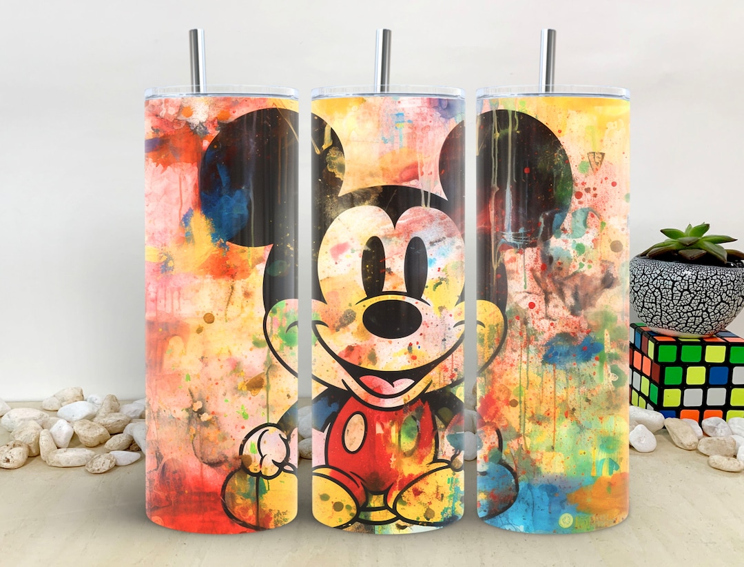 20oz Mickey Skinny Tumbler PNG, Mickey Mouse 20oz Sublimation Design ...