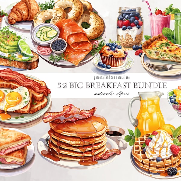 Kawaii Breakfast - Etsy