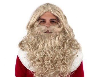 Realistic Santa Beard - Etsy