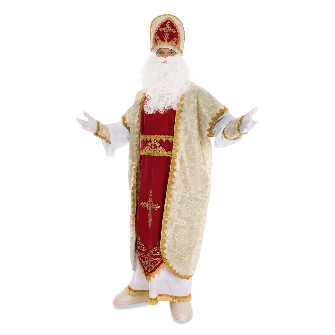 Wonderworker Sinterklaas High-quality Pope Robe Handmade Pontiff ...