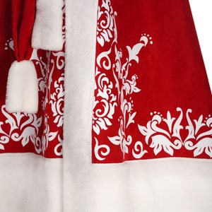 Magic Red Santa Claus M-L Handmade High-quality Christmas Costume Set ...