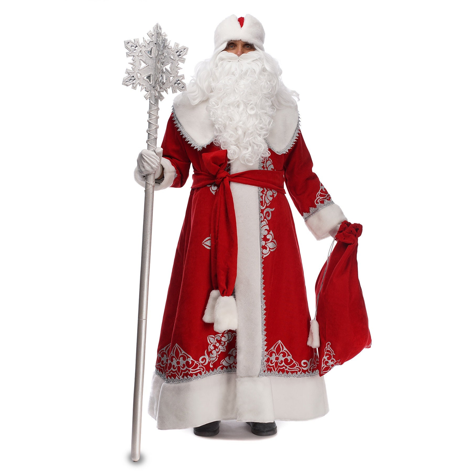 Santa Suit Old Fashioned Victorian Costume Ph