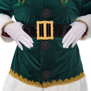 Green Velvet Elf Boy Handmade Classic Christmas Suit Professional ...