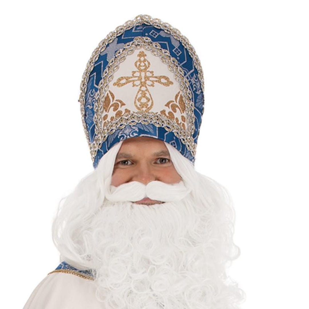 Miter of St. Nicholas | Church Hat | Cosplay Bishop Headdress ...