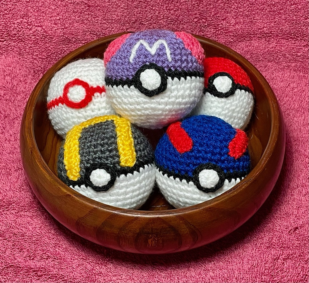 Pokemon Ball Crochet Pattern Christmas Pattern Beginner - Etsy
