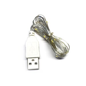 LED Christmas Lights USB - 40m Length, 20m Length or 5m Length String ...