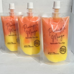 Squeezable Wax Melt 3.5 Oz Highly Scented - Etsy