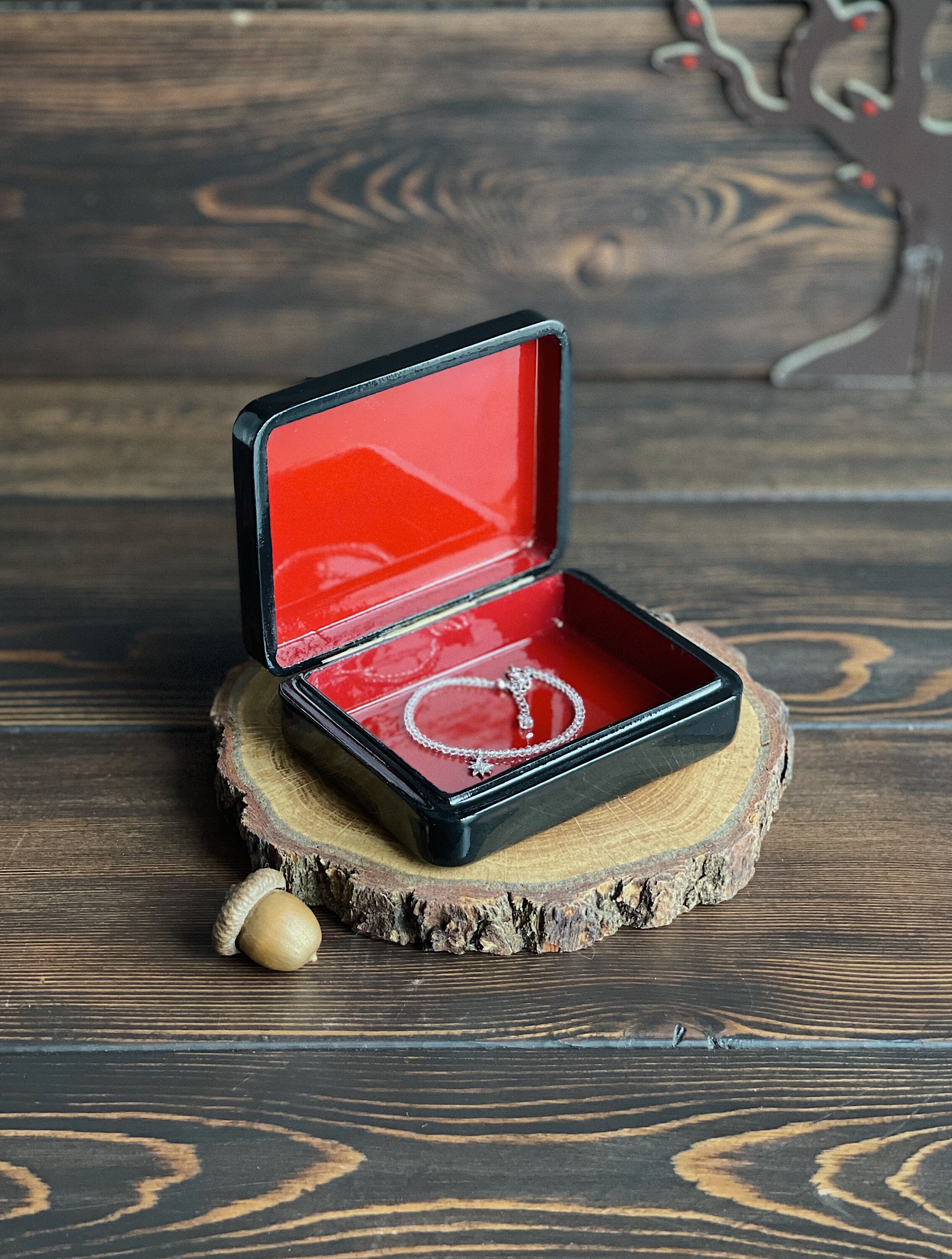 Unique Russian Jewelry Box Moscow Hand-painted Lacquer Box - Etsy