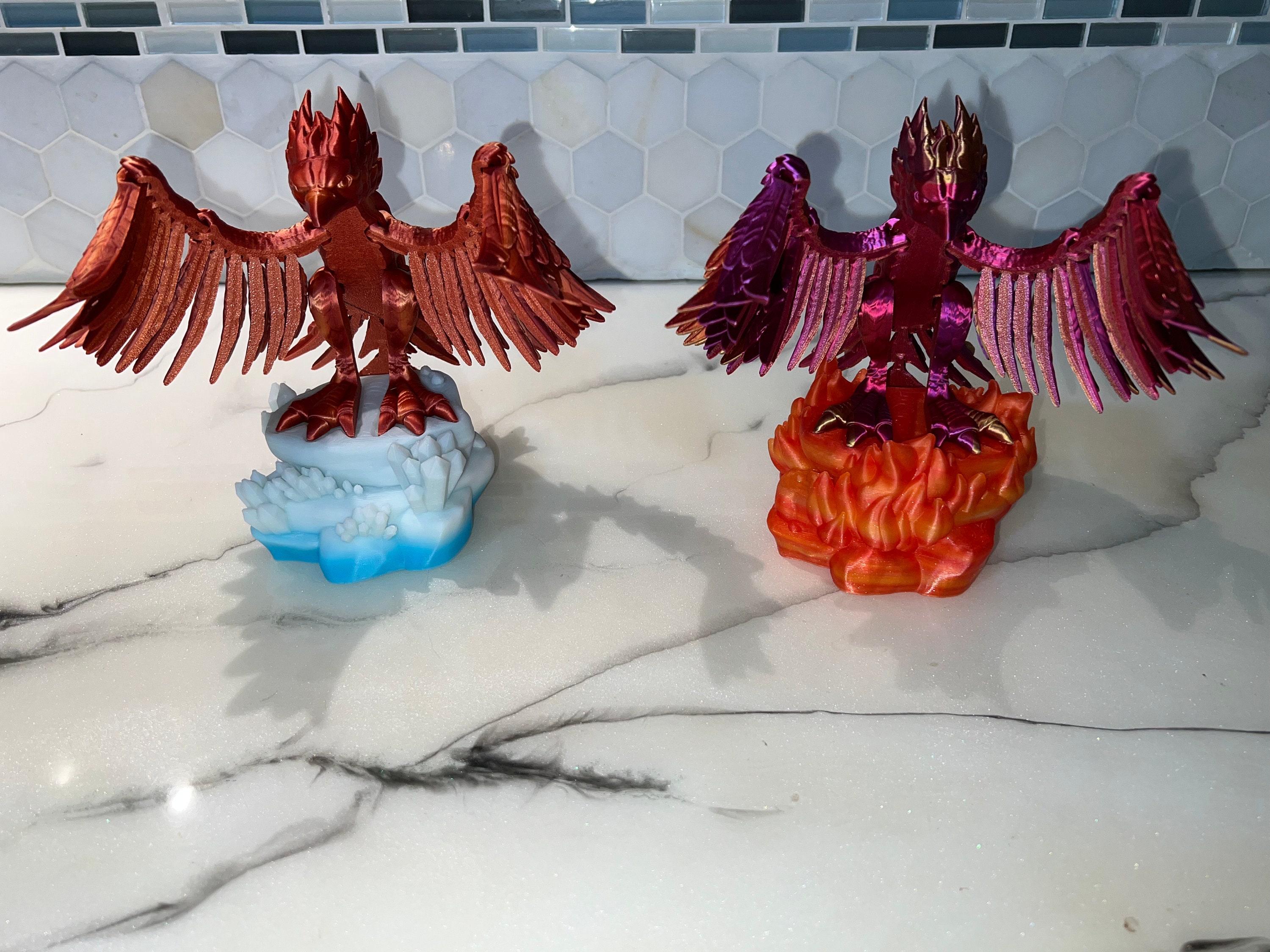 Adorable Articulating Flexi Phoenix - Etsy