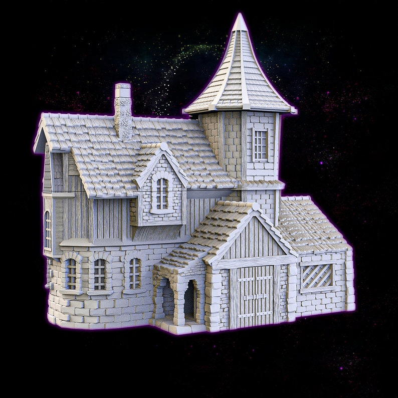 Fantasy Mansion 4 Fantasydesigns Tabletop & RPG Terrain - Etsy