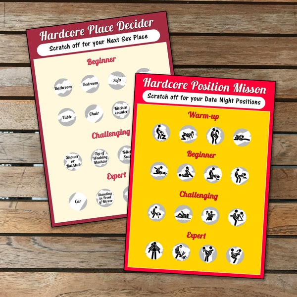 Sex Position Scratch Poster Etsy Australia