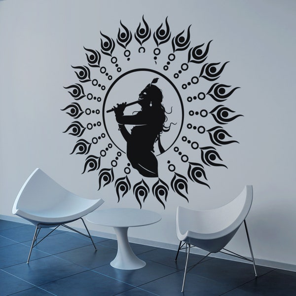 Krishna Laser Cut File - Etsy