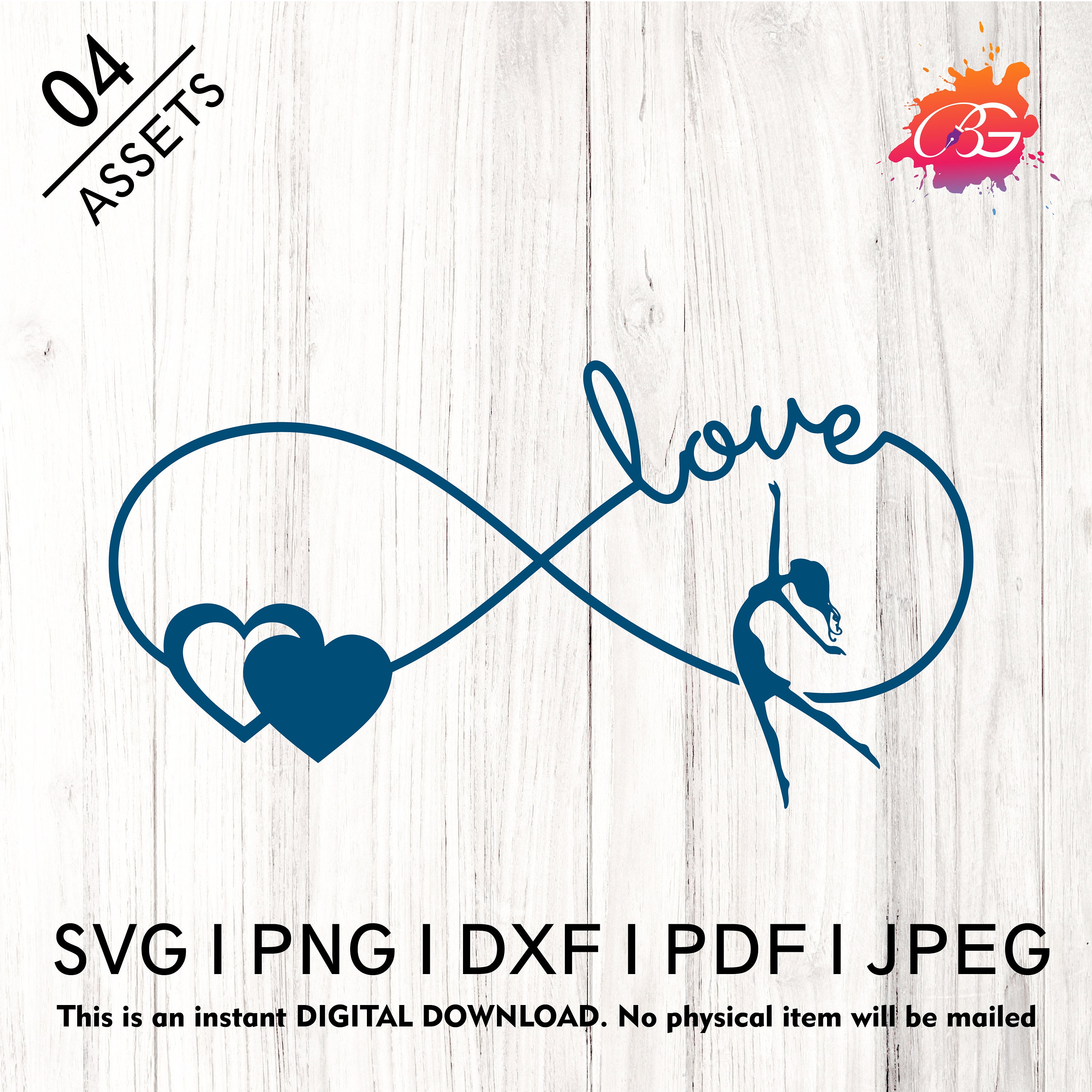 Infinity LOVE SVG, Infinity Svg Bundle, Valentine Svg, Heart Svg ...