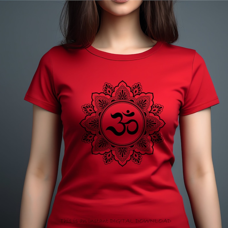 Om Symbol SVG Bundle: Aum Meditation, Yoga Symbol Cut Files (digital ...