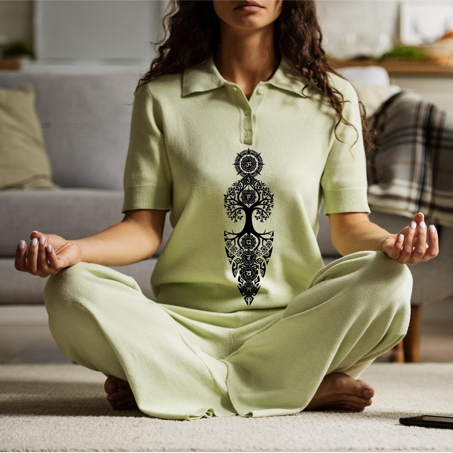 7 Chakras Tree SVG, Yoga Meditation Cut File (digital Download) - Etsy