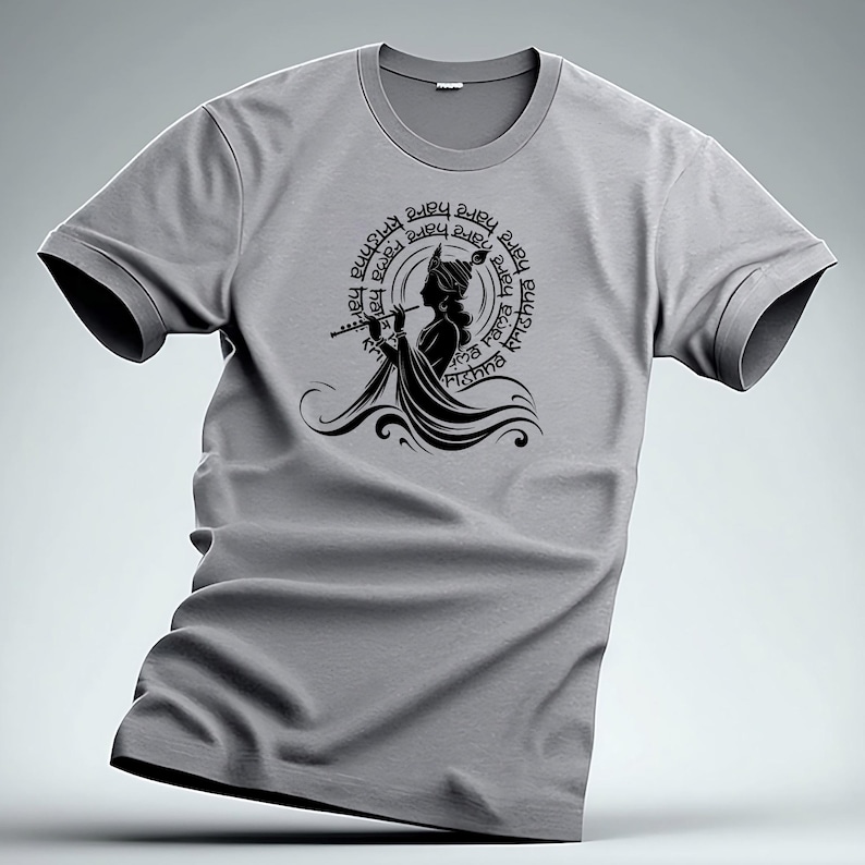 Krishna SVG Cut File: Indian God T-shirt Design (digital Download) - Etsy