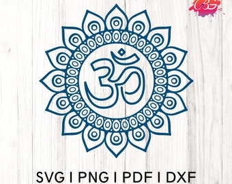 Om Symbol. Svg Png Eps Dxf Cut Files. - Etsy