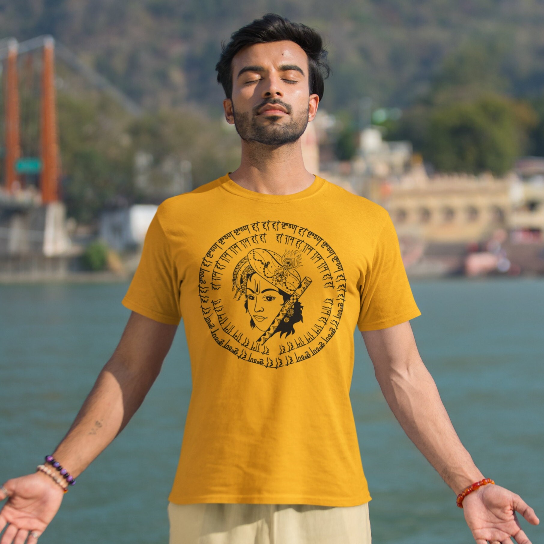 Indian Worship Lord Krishna Cut File Stickers Laser Cut - Etsy