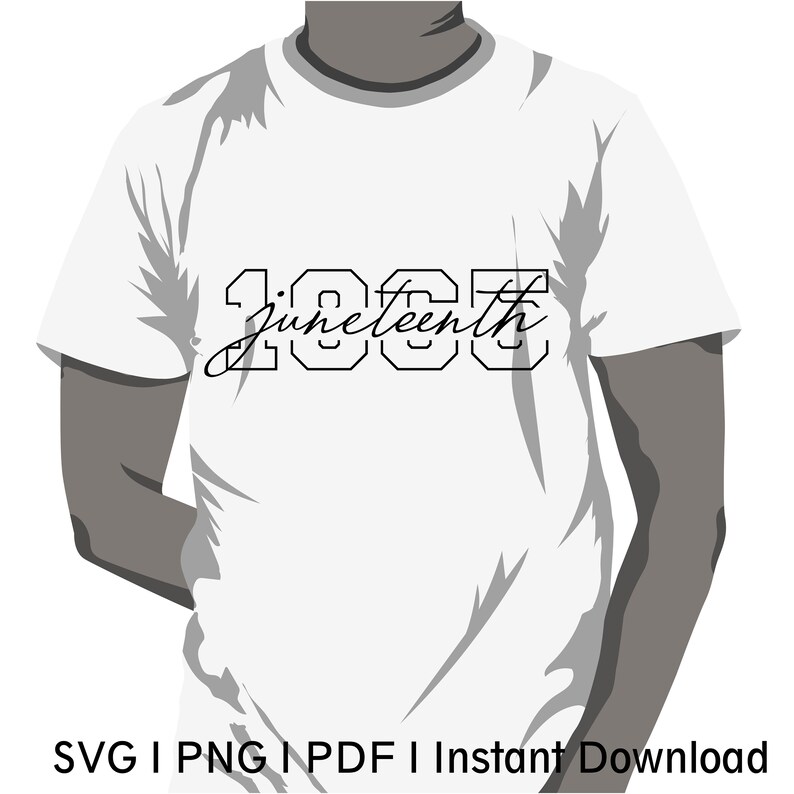 Juneteenth SVG PNG Juneteenth Cut File 1865 Juneteenth - Etsy