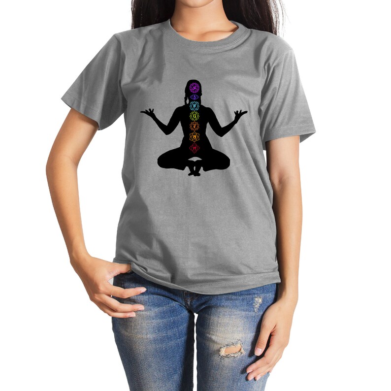 Chakra Girl SVG Bundle: Yoga Meditation Cut File (digital Download) - Etsy