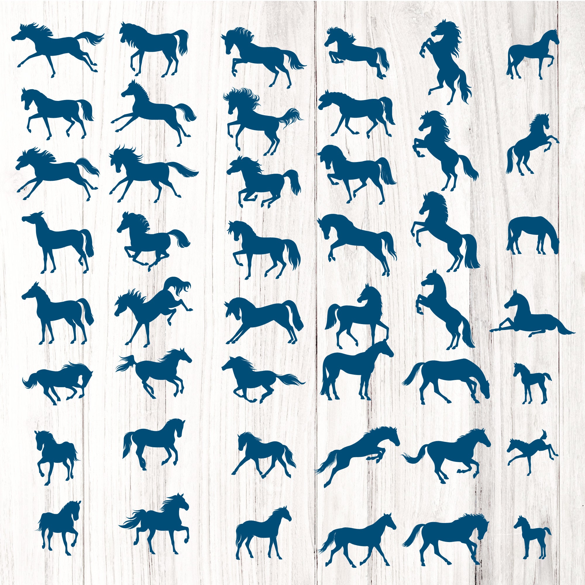 Horse SVG Instant Download Cut File for Cricut and Silhouette - Etsy ...