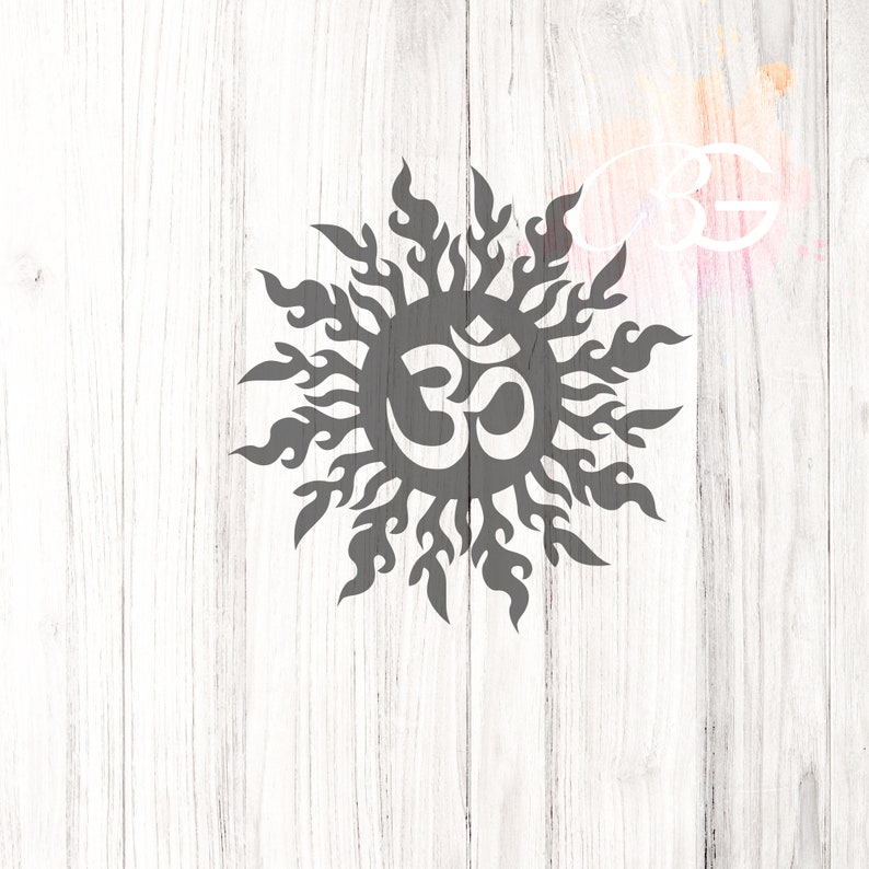 Aum Mandala SVG Bundle: Om Symbol Cut Files for Cricut, Silhouette ...