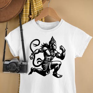 Lord Hanuman SVG PNG Bundle, Hanuman Hindu Cut File, Svg, Png, Indu ...