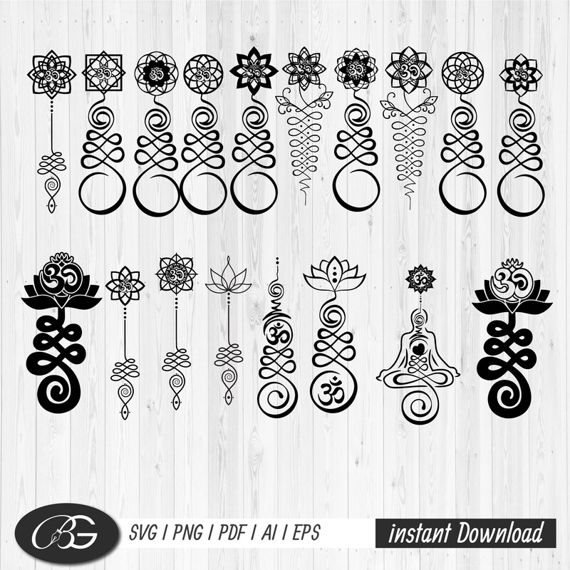 Unalome Svg - Etsy