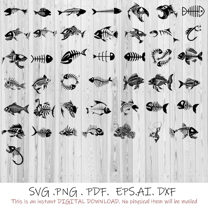 Fish Svg - Etsy