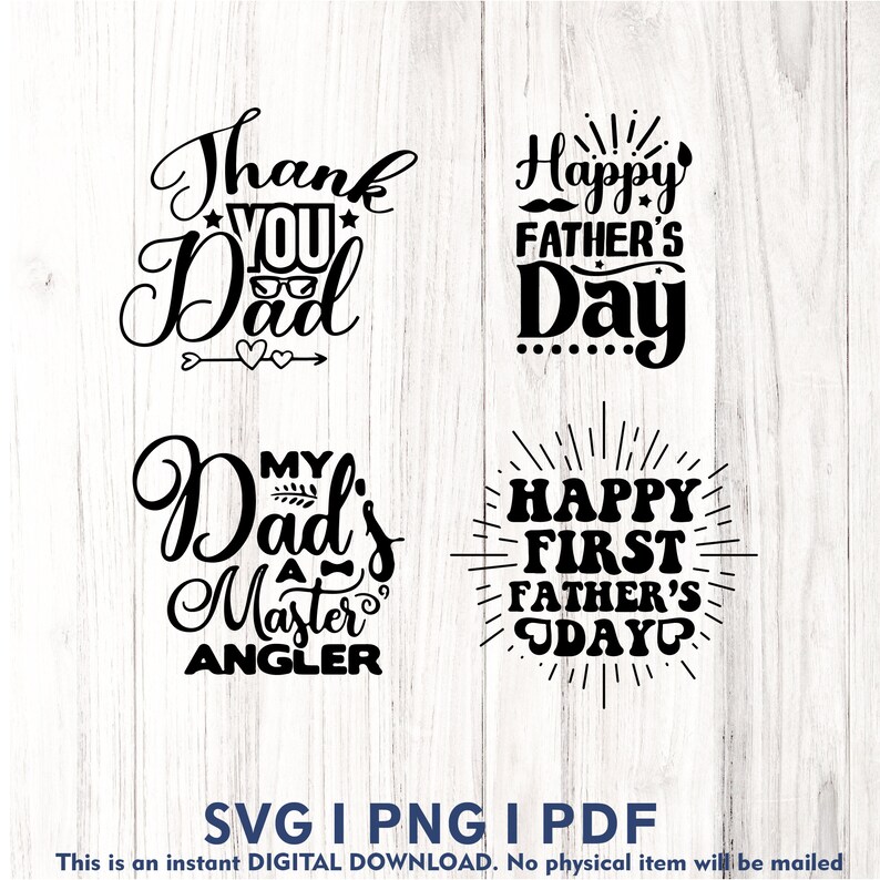 Father's Day SVG Bundle 56 Sets Bundle 56 Dad SVG - Etsy