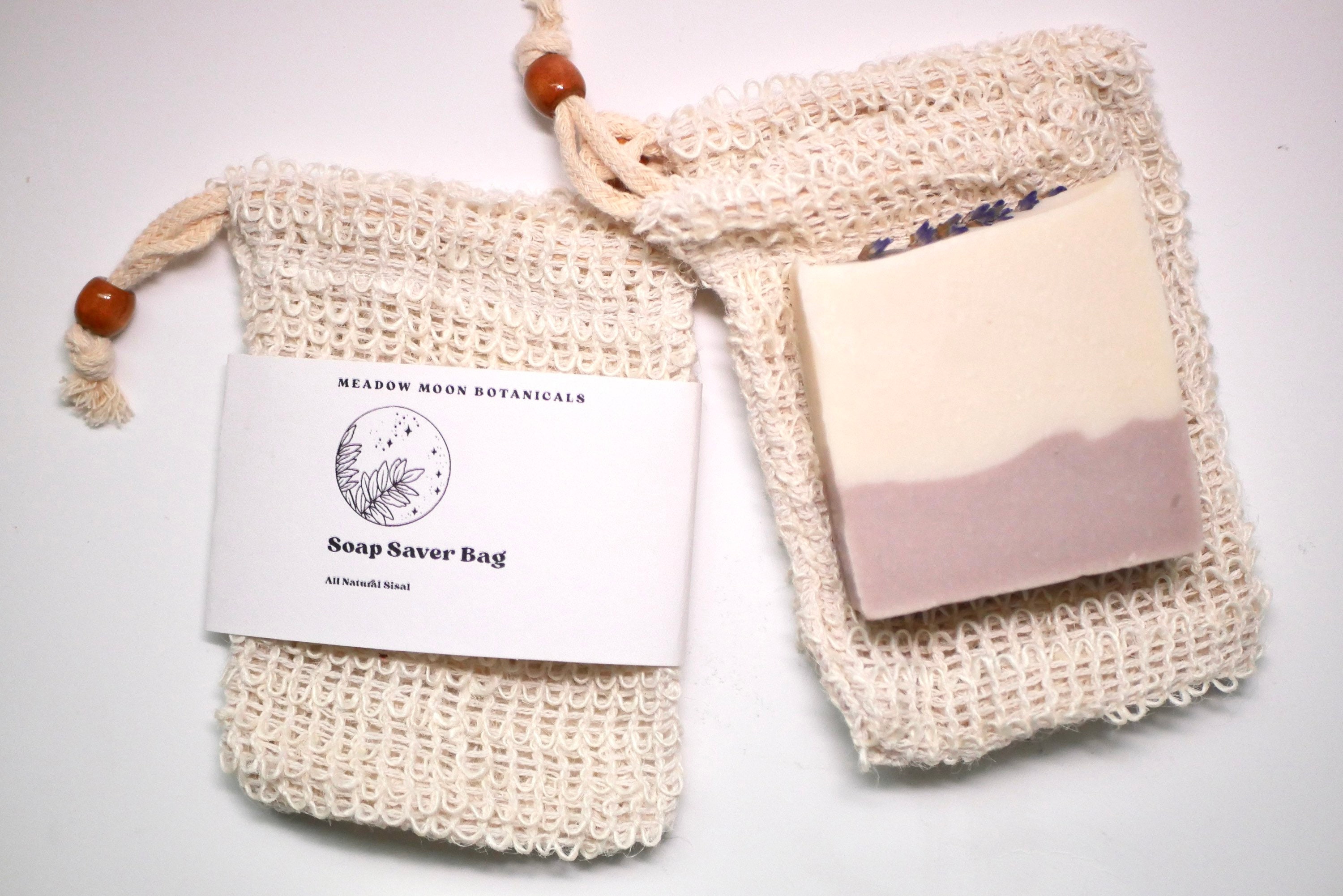 Exfoliating Soap Bag Soap Saver Soap Bag Soap Accessory - Etsy