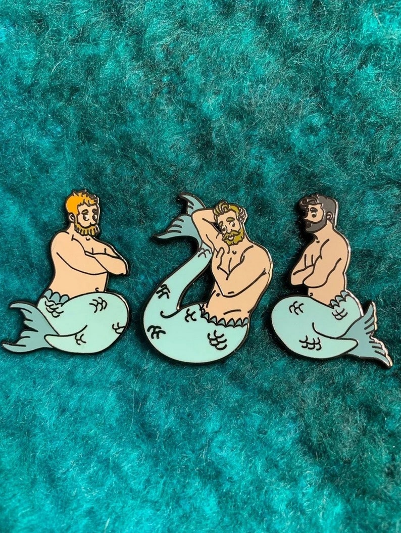 Ocean Merman With Green Fish Tail Muscle Lagoon Collection - Etsy