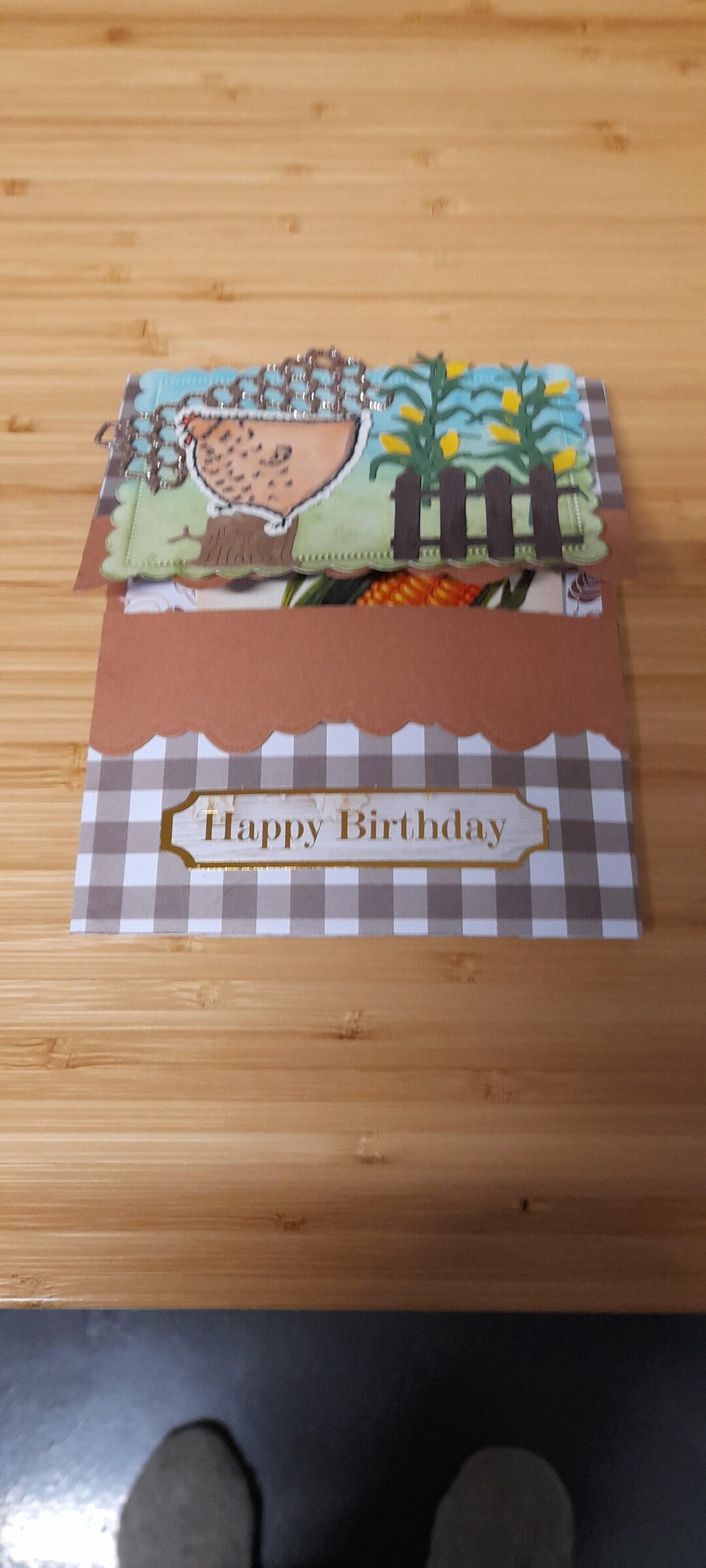 Handmade Happy Birthday Corn Seed Card With Envelope - Etsy Australia