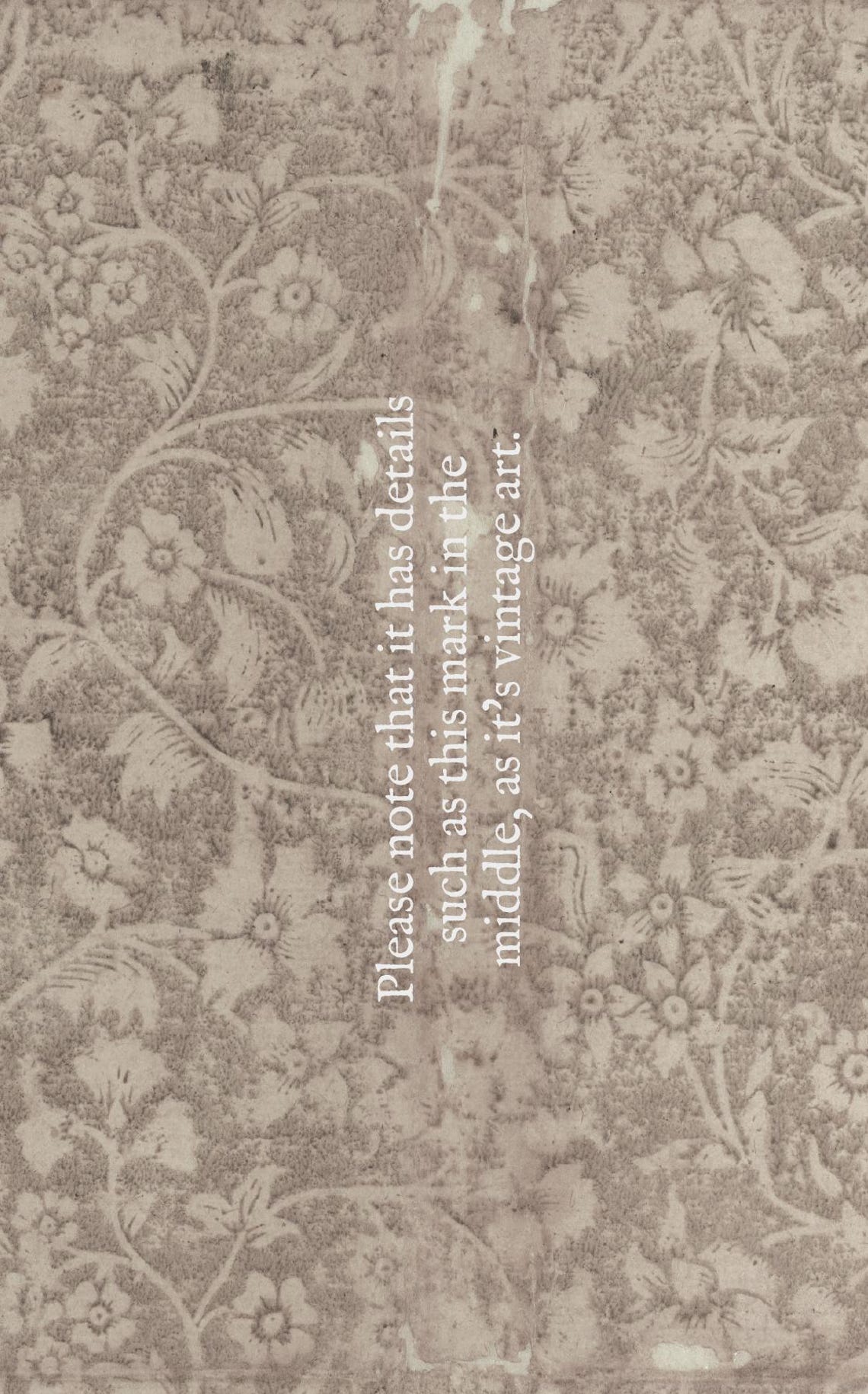 PHYSICAL PRINT Vintage Floral Christian Print: Praise God Scripture ...