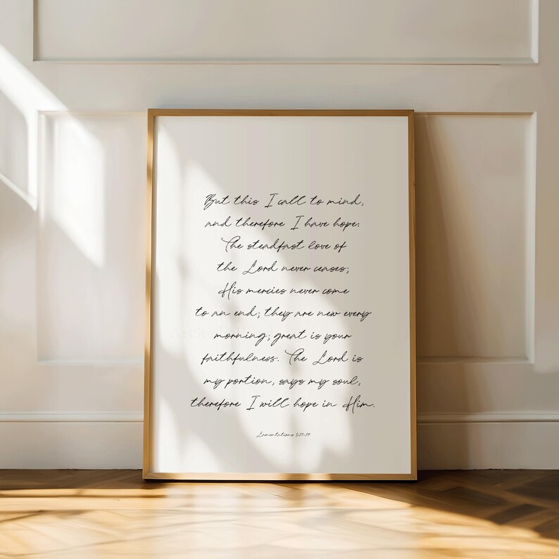 Vintage Christian Wall Art Set: Bible Verse Prints (digital Download ...